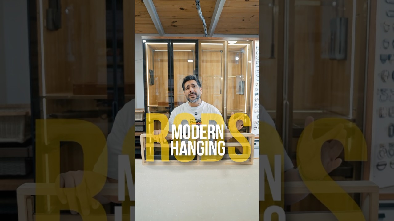 Wardrobe Hanging Rods | Modern Modular Wardrobe #rods #wardrobe # ...