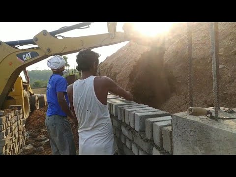 9 inch bricklaying technique let's east and amazing//subscribe @pappu79 - YouTube