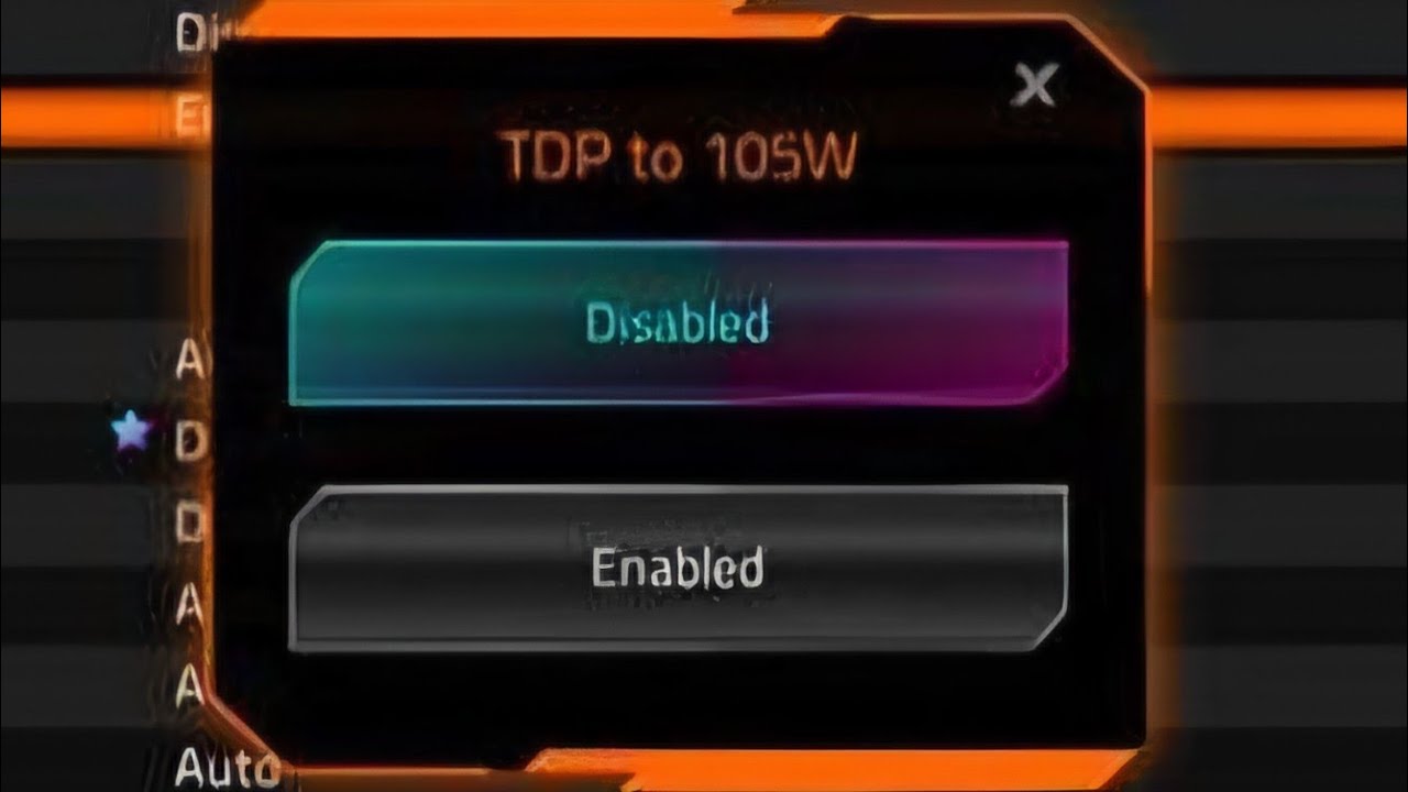 TDP 105W cómo activarlo en Asus ROG STRIX (Turbo GAME MODE) - YouTube