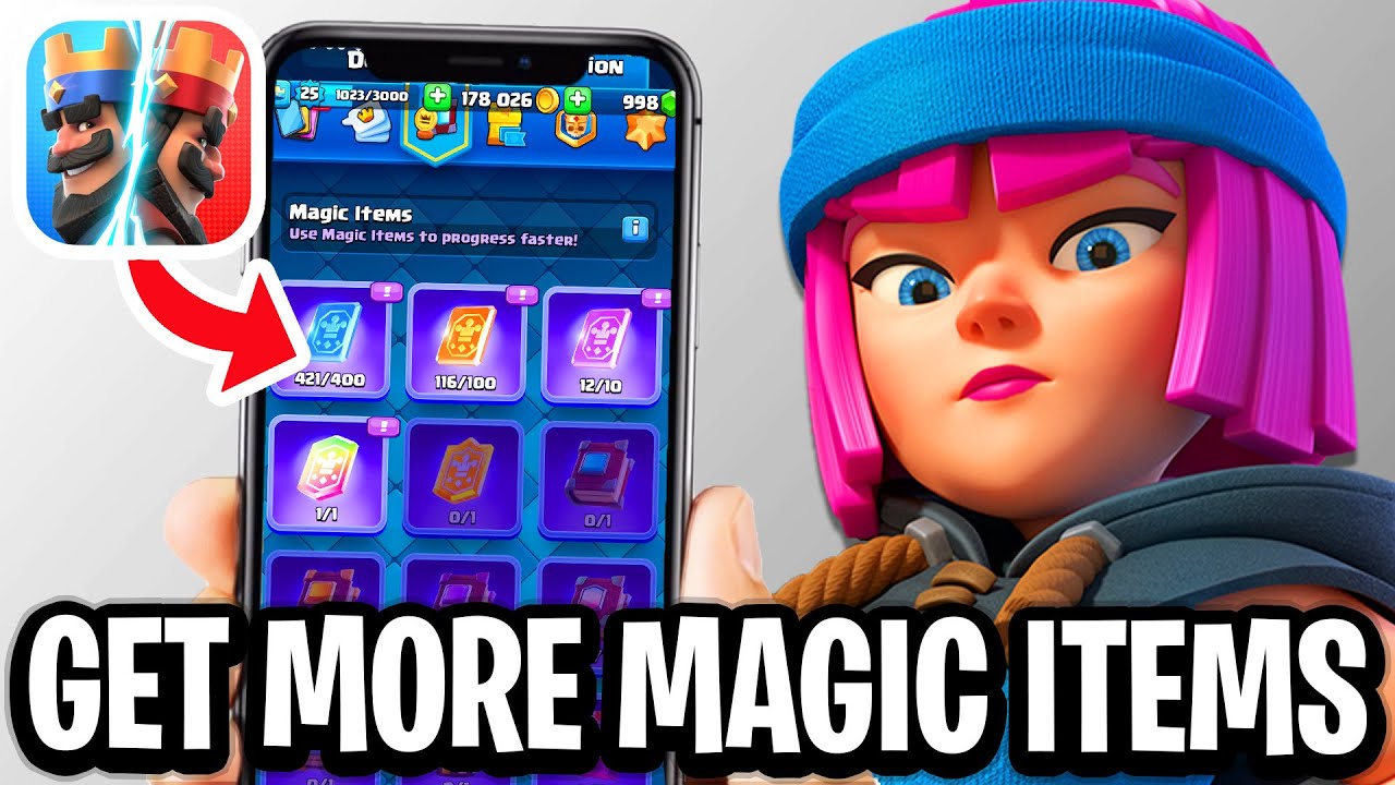 How To Get More Magic Items In Clash Royale - Full Guide - 2025 - YouTube