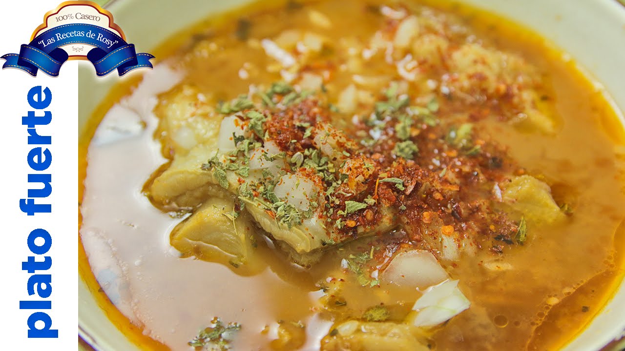 Menudo rojo delicioso (pancita) 💜💜💜 Las Recetas de Rosy - YouTube