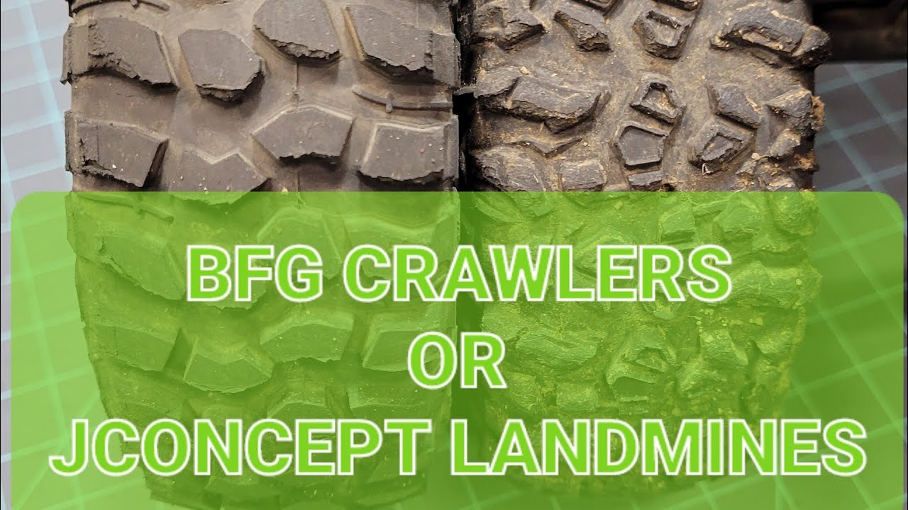 RC CRAWLER TALK: TIRE COMPARISON PROLINE BFG CRAWLERS VS. JCONCEPTS ...