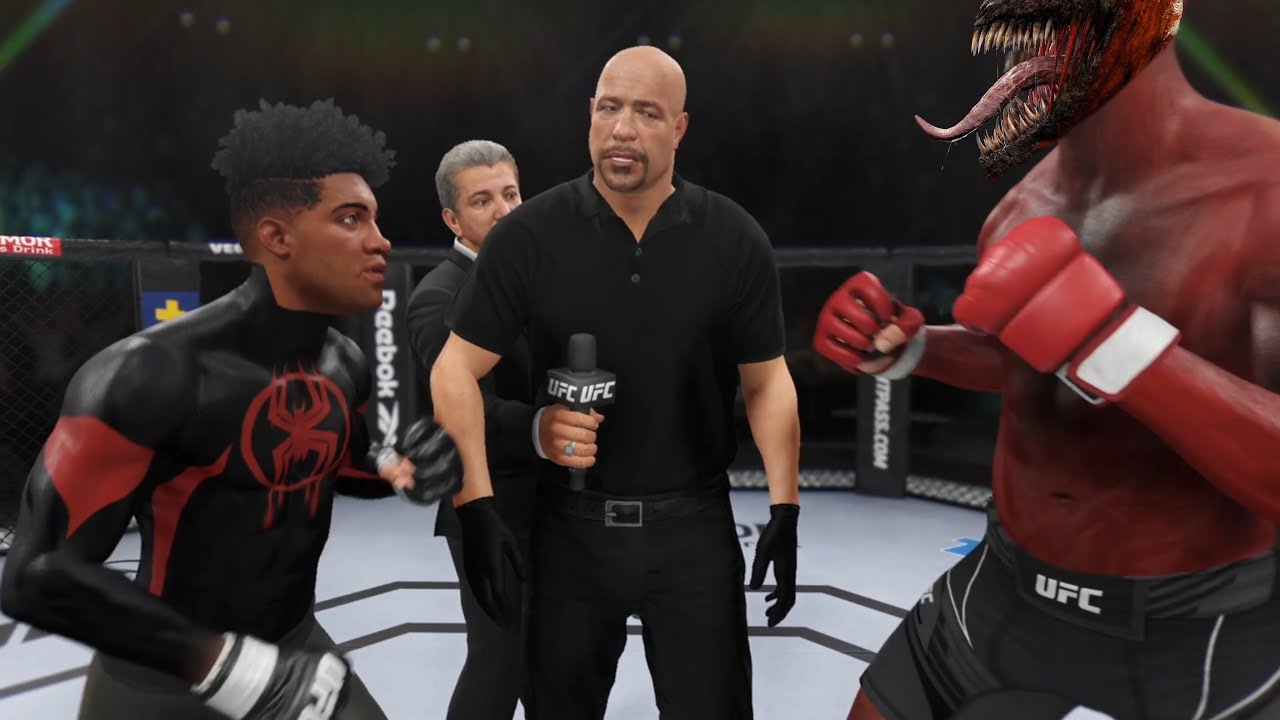 Miles Morales vs. Carnage - EA Sports UFC 4 - Epic Fight 🥑 - YouTube