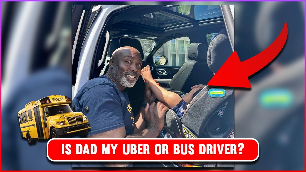 IS DAD MY UBER OR BUS DRIVER? LEARNING WHILE I DRIVE! - YouTube
