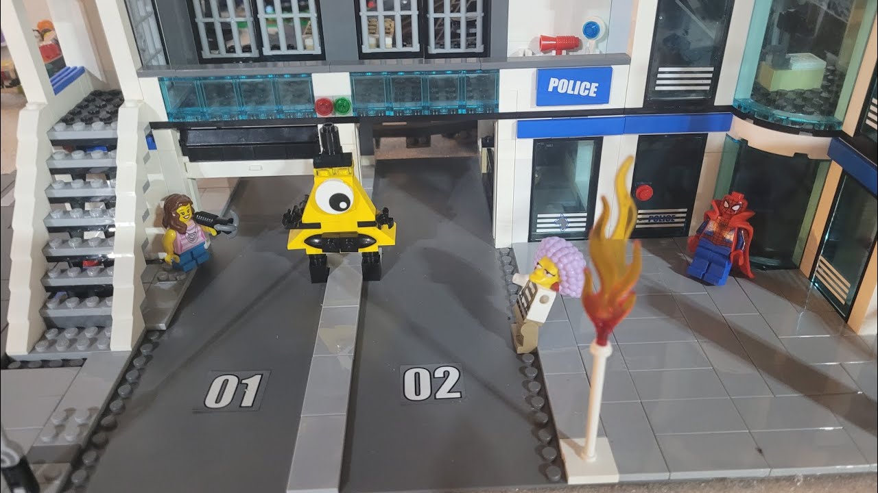 how to build bill cipher in Lego (gravity falls), building cartoon ...