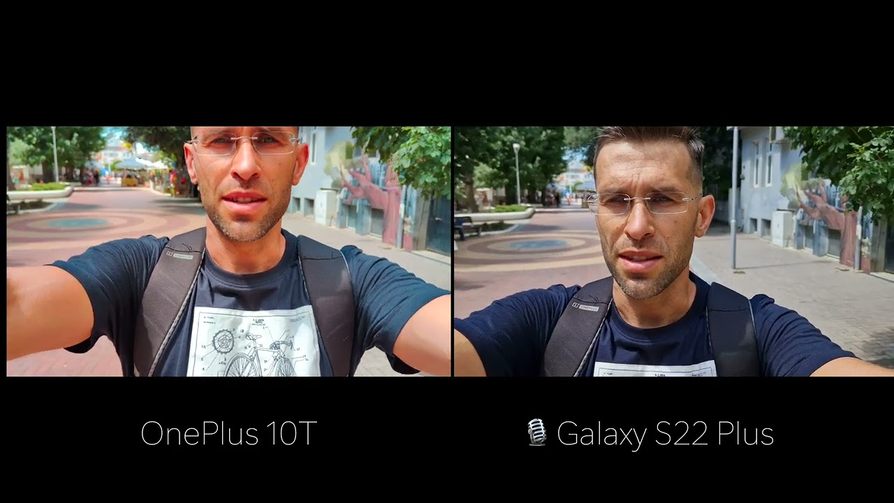 OnePlus 10T vs Samsung Galaxy S22 Plus Camera Test: 4K Video