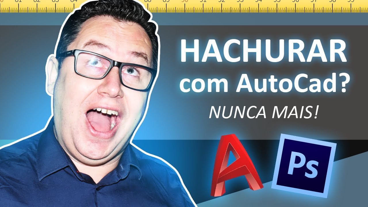 Hachurar com AutoCad?! NUNCA MAIS! - YouTube