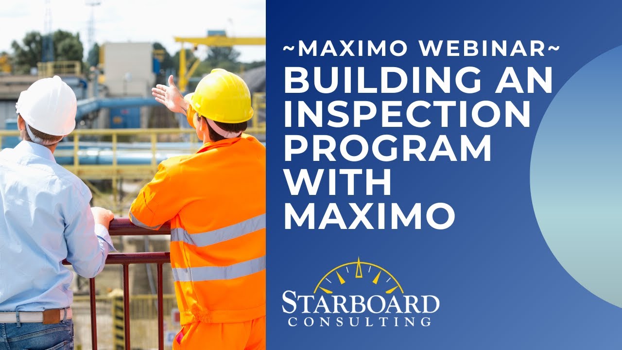 Maximo Work Centers: Building an Inspection Program - YouTube