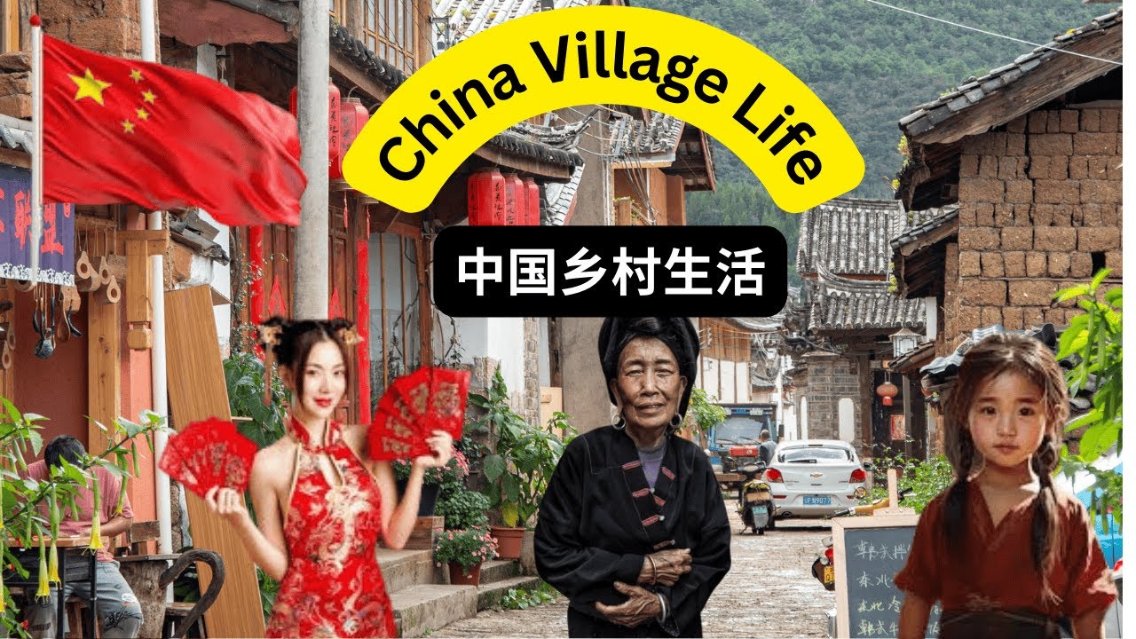 Chinese Village Life | Peaceful Rural Life Nature Farming Simplicity ...
