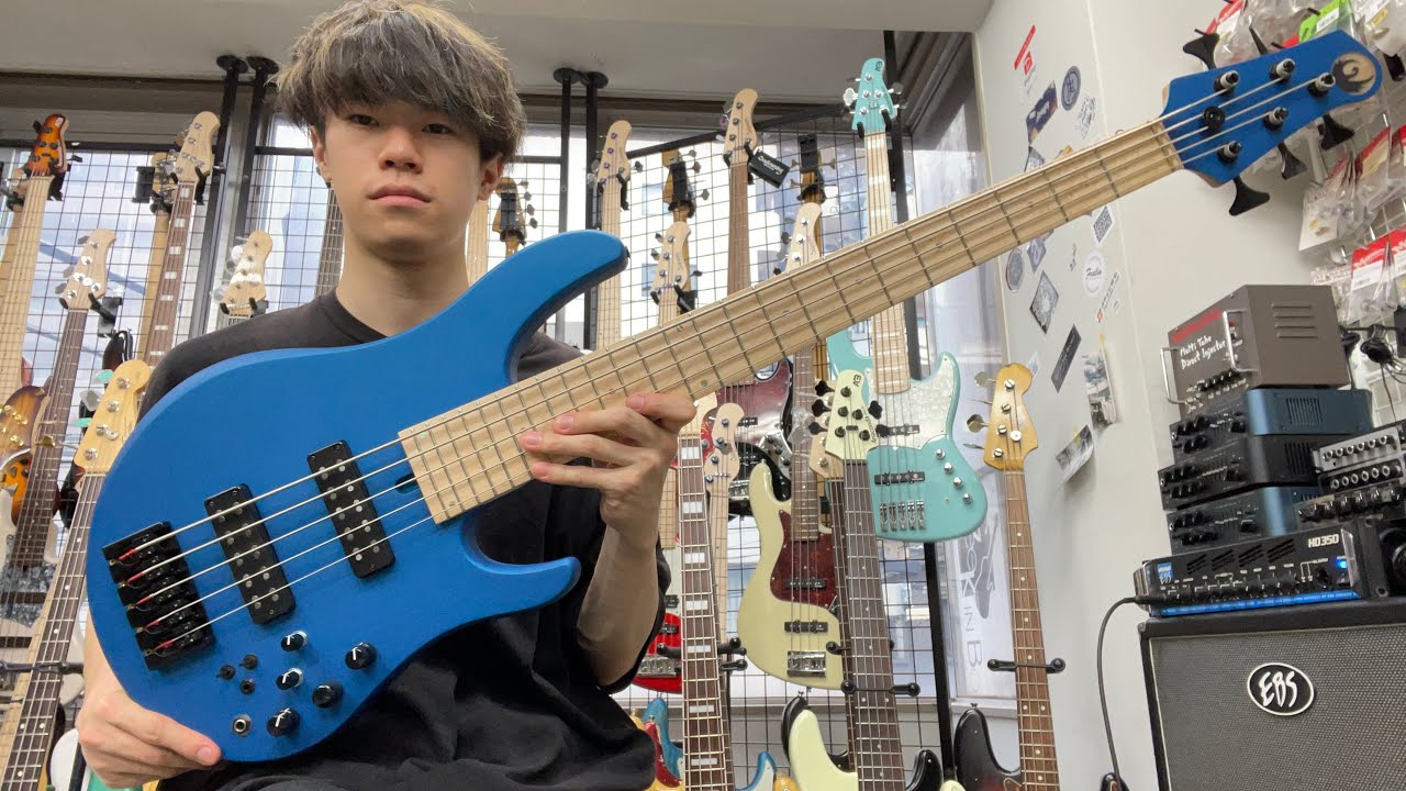 Swan Custom Basses / Alpha Classic 5strings Electric Blue【Test Play ...