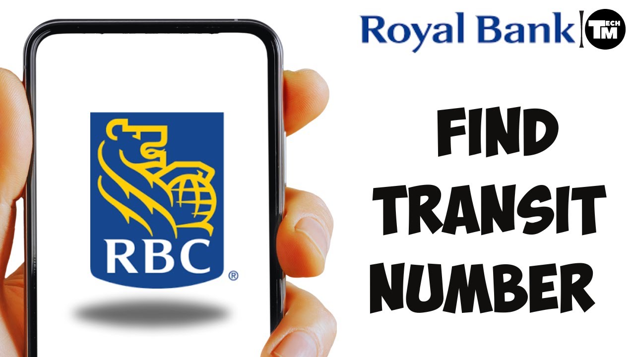 How to Find Transit Number Royal Bank (RBC) - YouTube