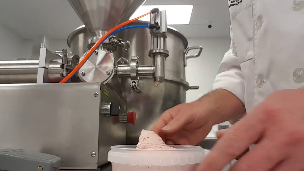 Dream Butters portioning machine - YouTube