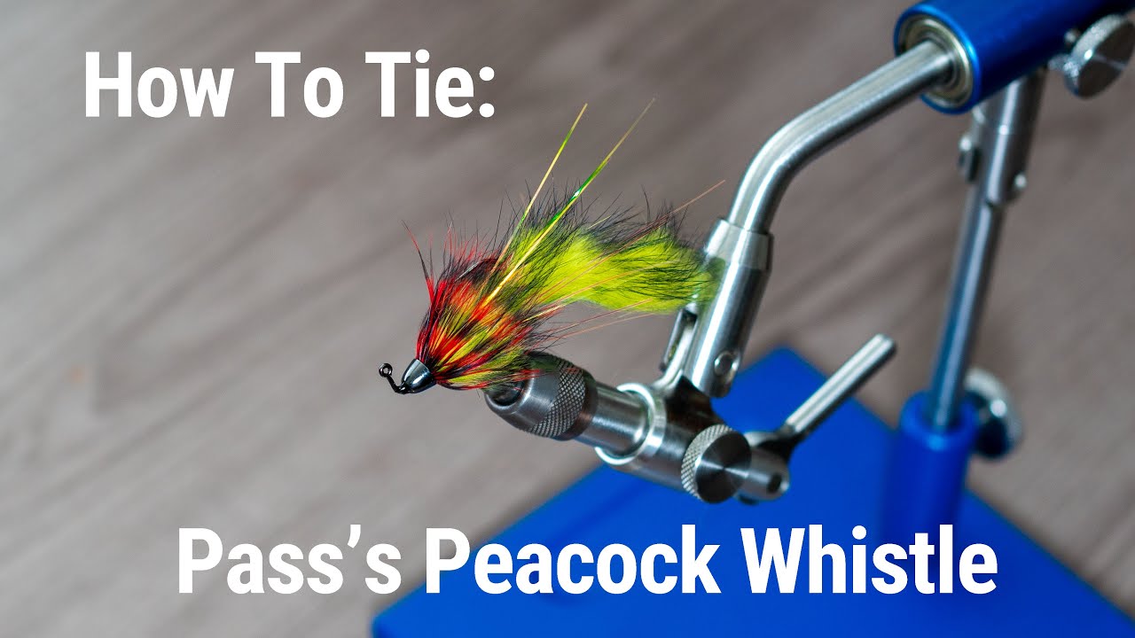 How To Tie: Pass's Peacock Whistle | A Peacock Bass Fly - YouTube