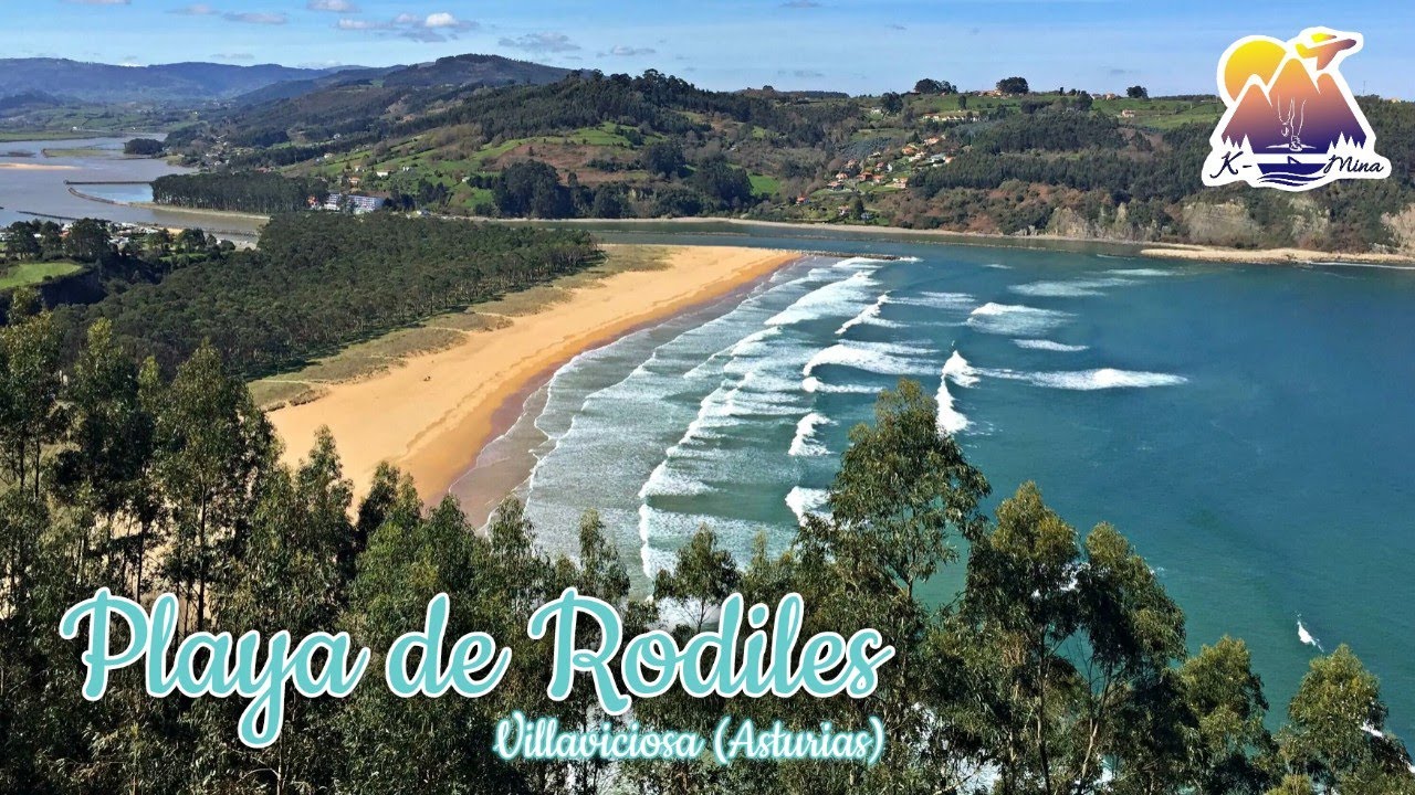 Playa de Rodiles, Villaviciosa (Asturias) - YouTube
