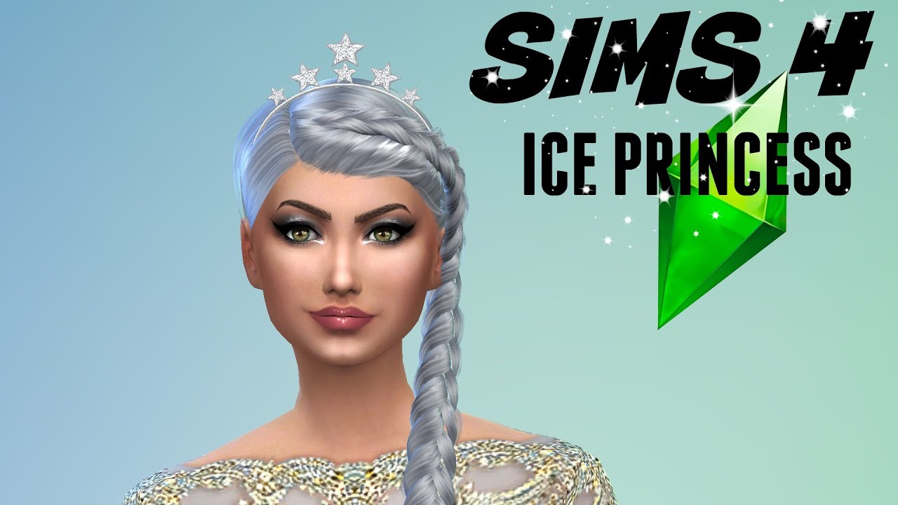 Sims 4 CAS | Ice Princess - YouTube