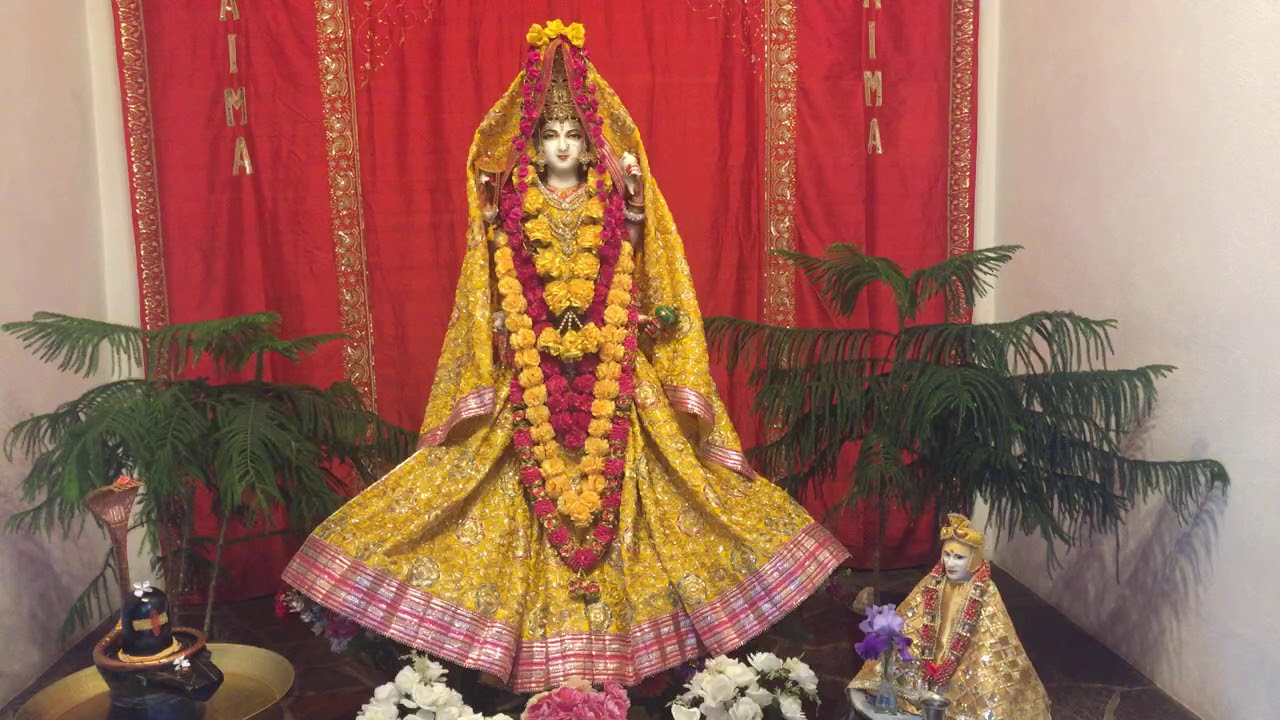 Silent Meditation on Divine Mother and Shri Babaji in the Ashram Temple ...