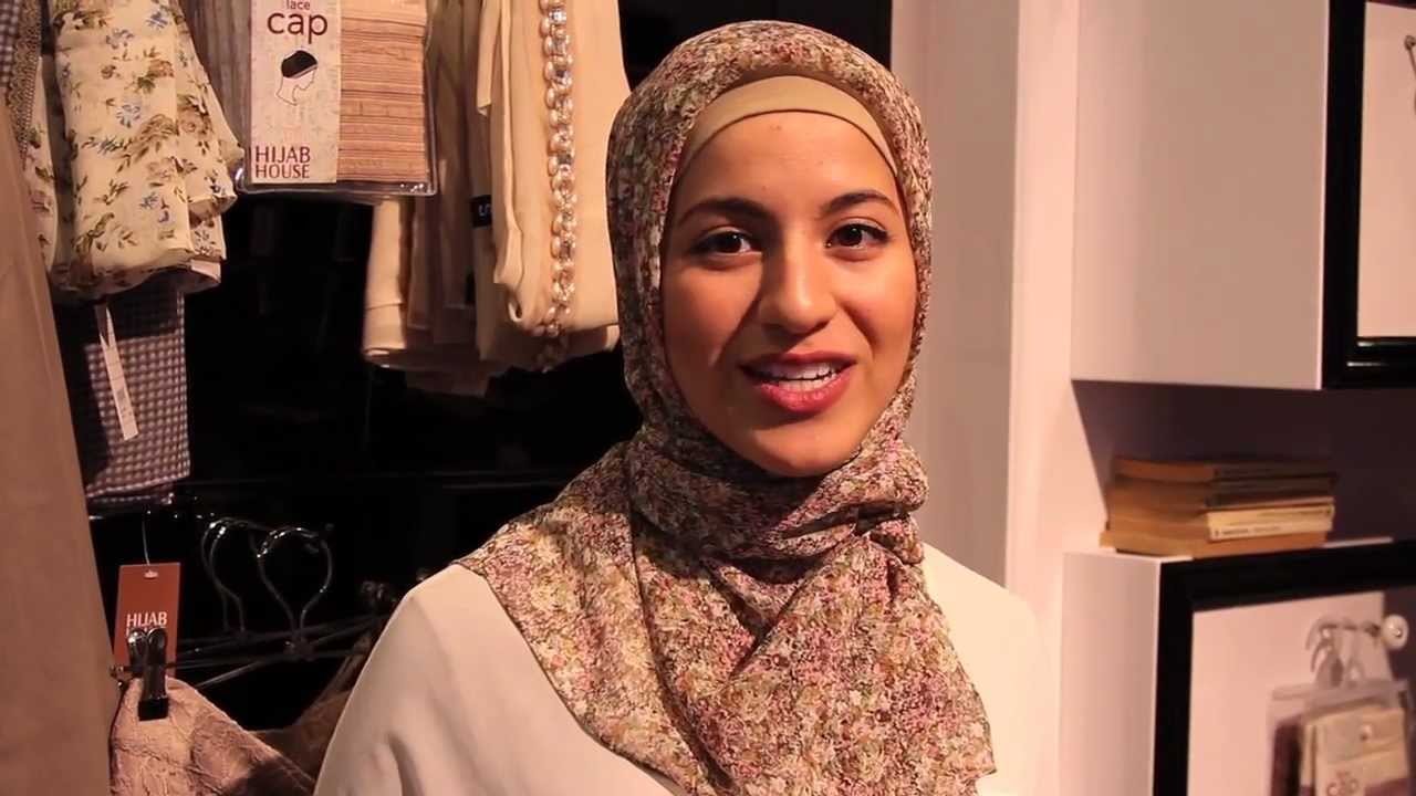 Hijab House Tutorial Video - The Lace Hijab - YouTube