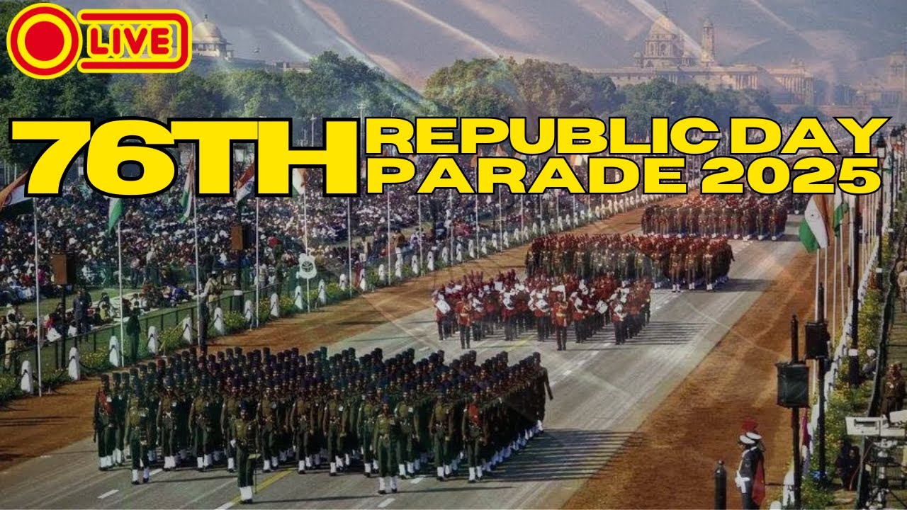 India's Republic Day Parade 26th January 2025 LIVE | गणतंत्र दिवस | 26 ...
