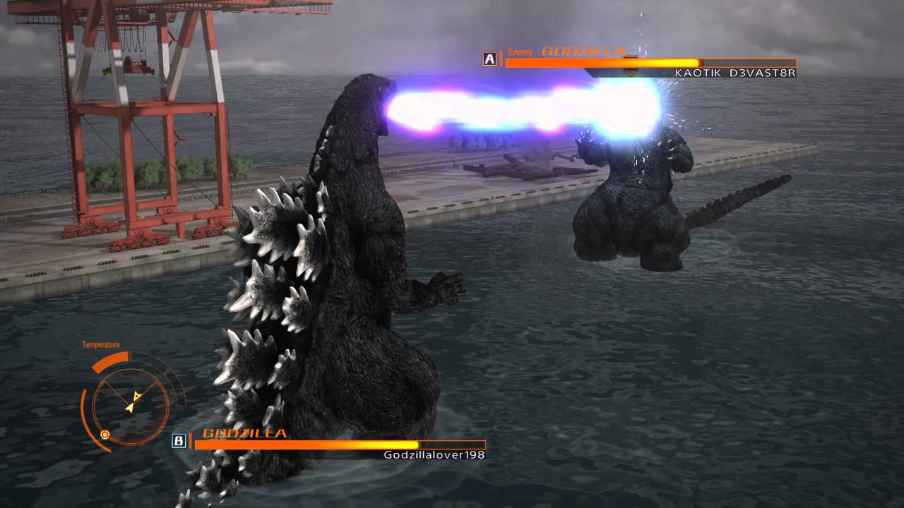 GODZILLA PS4 Godzilla vs Godzilla online battle - YouTube