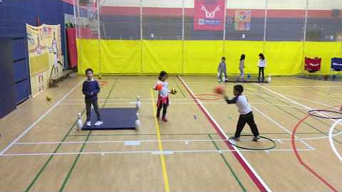 Overhand Throwing Skill Games & Activities - YouTube