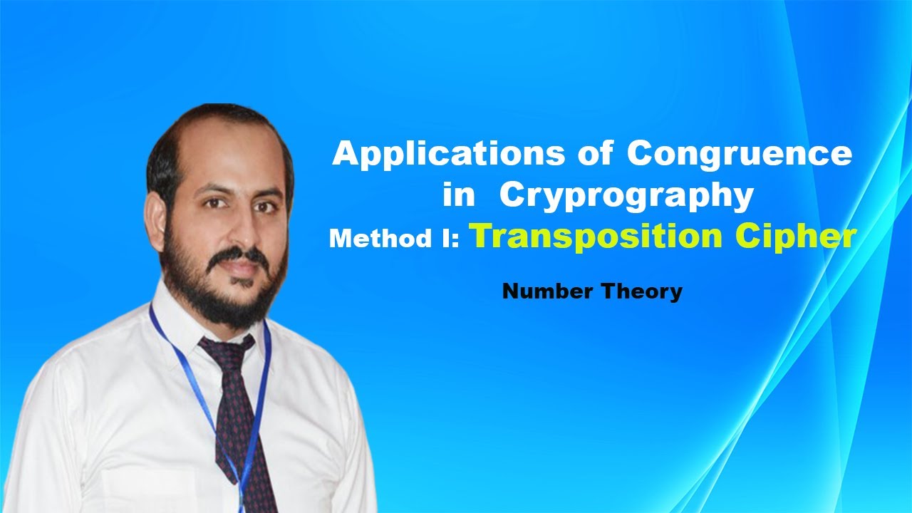 Transposition Cipher, Encryption and Decryption with solved examples | Lecture 08 | by Muazzam ...