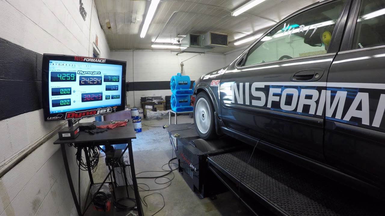 NISformance Maxima Drag Car - YouTube