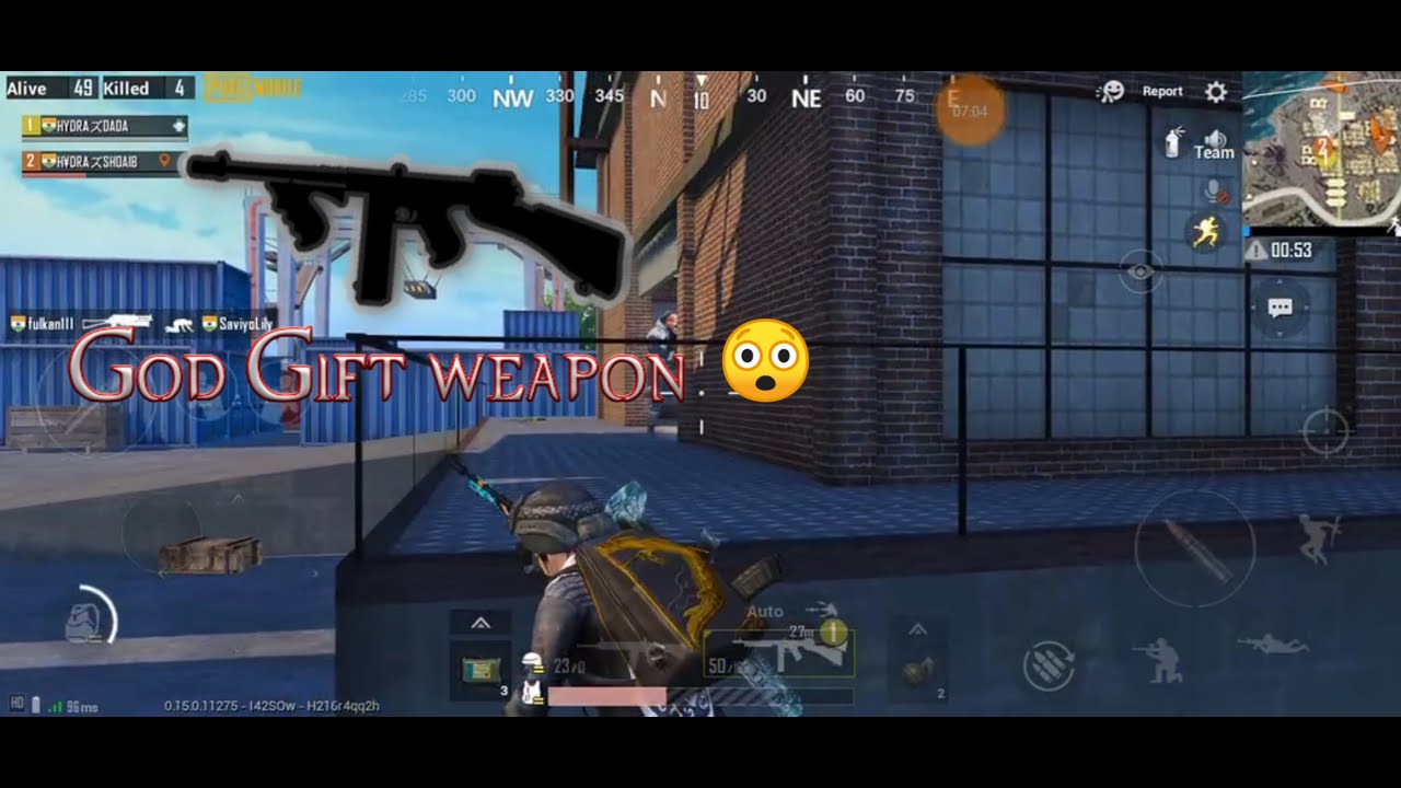 Pubg mobile God Gift weapon....😲 - YouTube