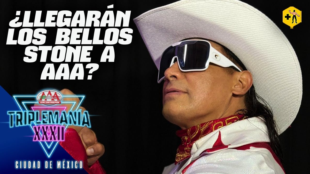 ¡Alan Stone quiere formar tercia en AAA con Chris Stone Jr. y Súper Caló Jr.! - YouTube