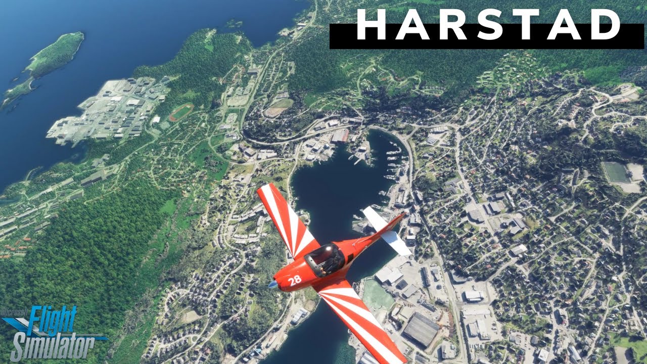 #FS2020 - Harstad (Norway) #mods - YouTube