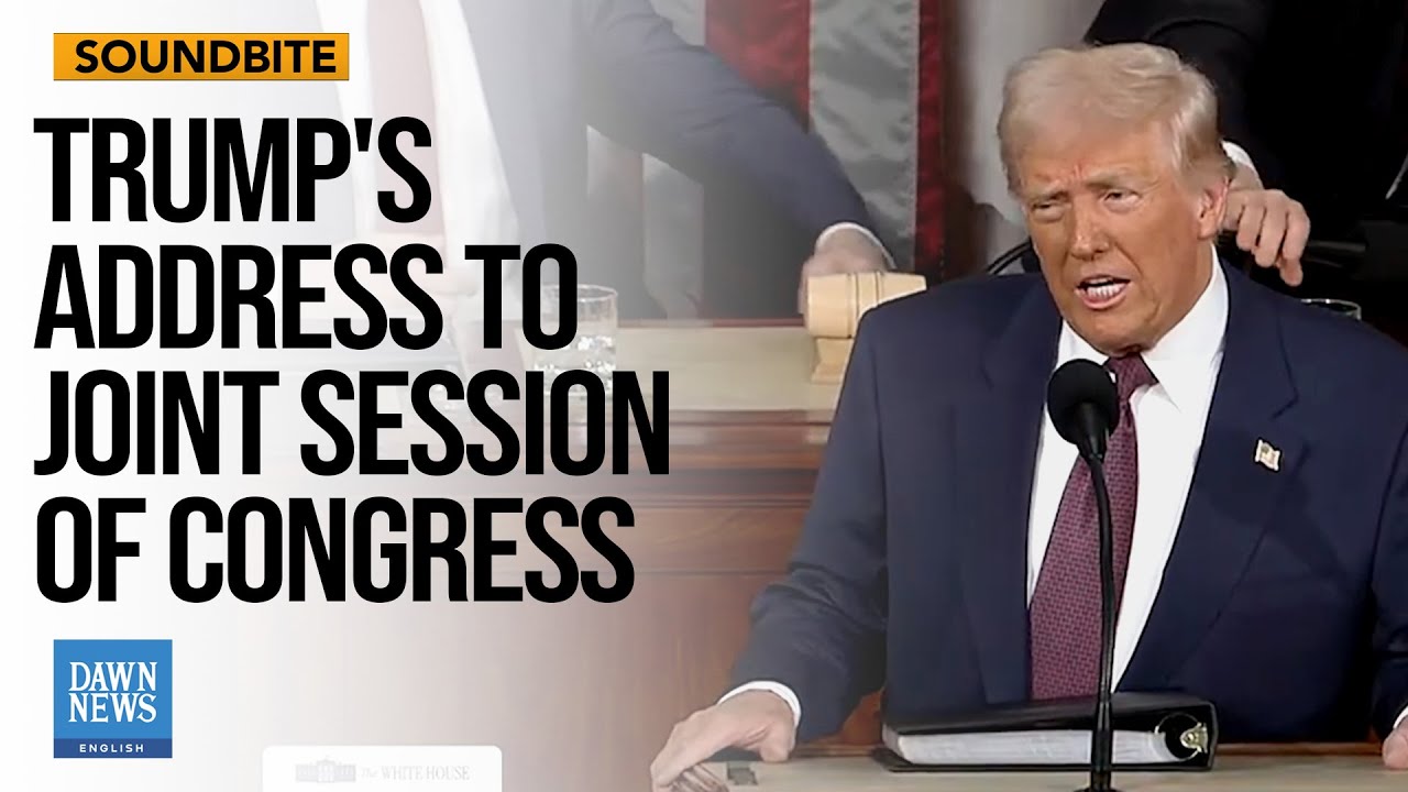 FULL Speech: Trump’s Congress Address – March 4, 2025 | Dawn News ...