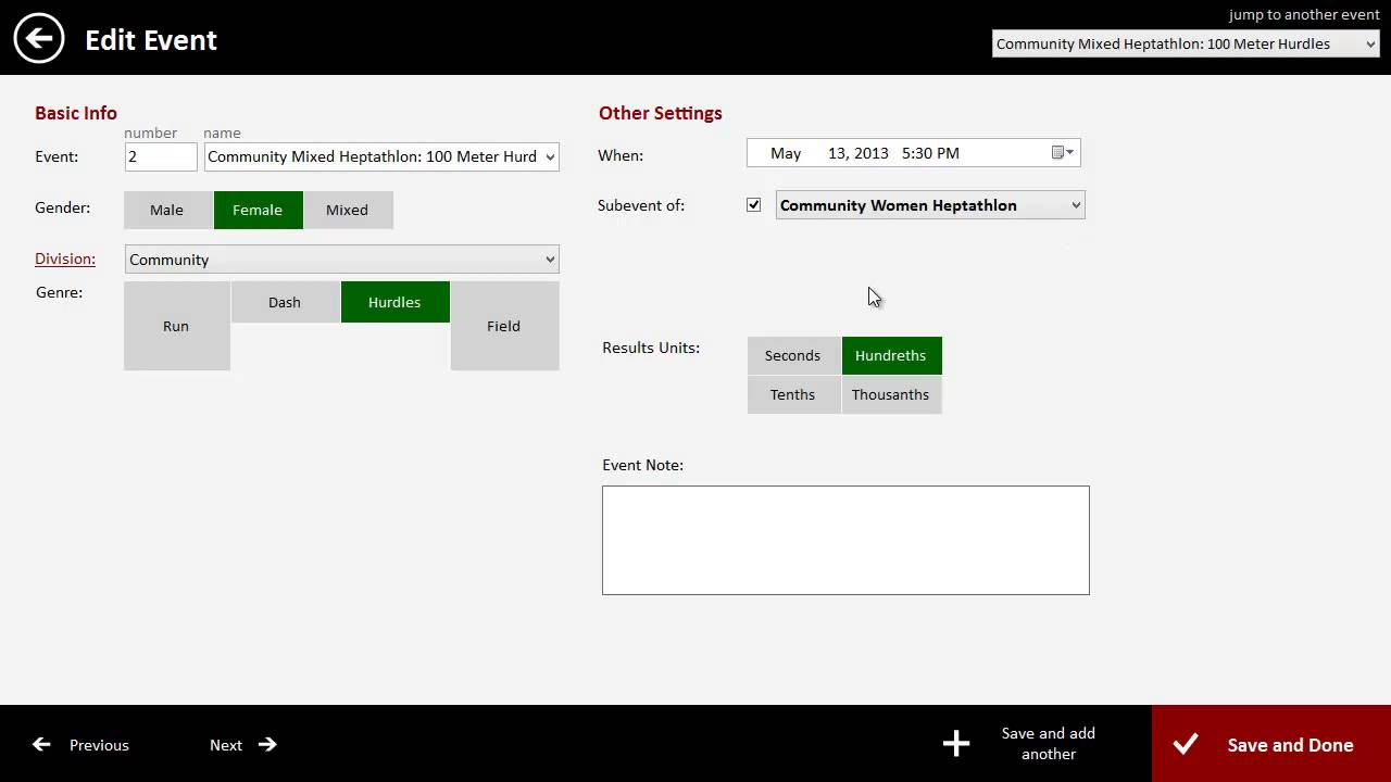 RaceTab 4: Setting up Multi-Events - YouTube