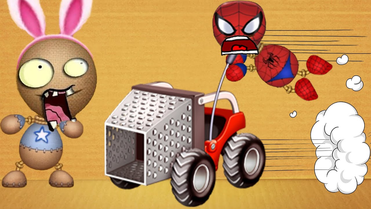 The RC Grater VS Spider Buddy - Kick The Buddy - YouTube
