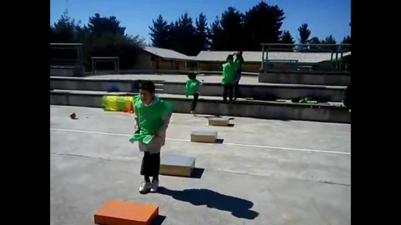 Educación Física Circuito Habilidades Motrices 3 - YouTube