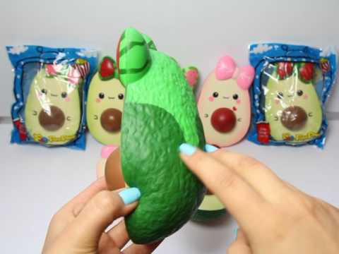 Watermelon Scented Avocado Squishy - YouTube