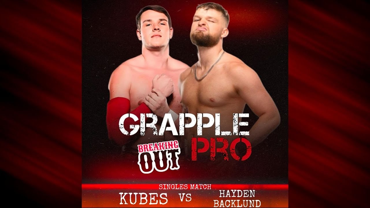 Live Pro Wrestling Grapple Pro Episode 59 3/21/24 Hayden Backlund vs Kubes - YouTube