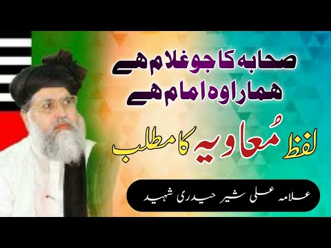 allama ali sher haidri | ali sher haidri | maulana ali sher haidari ...