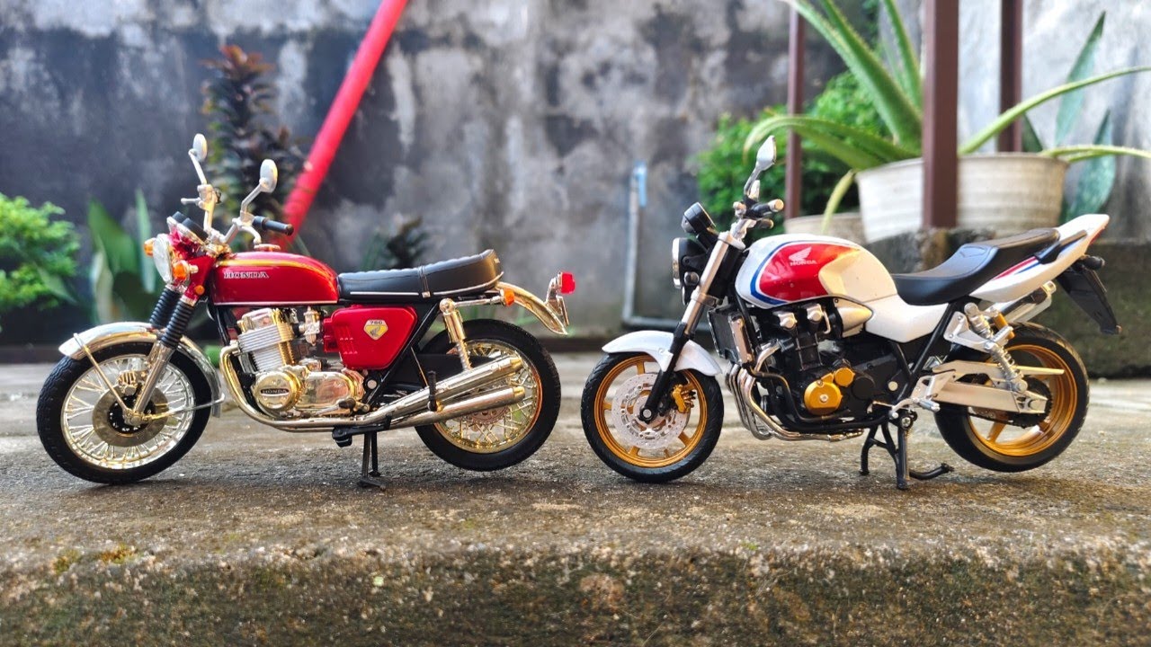 Various Brands Diecast Motorcycles Model Honda Motorcycles Collection ...