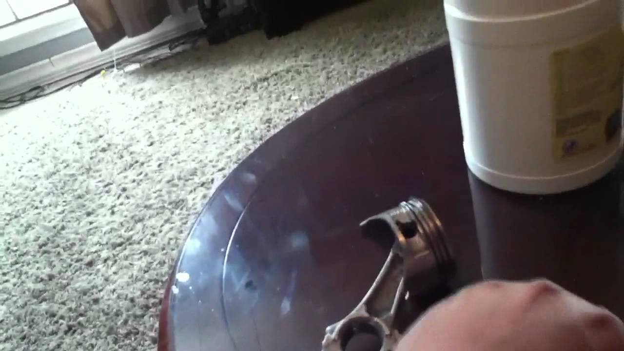 Blown up piston and rings - YouTube