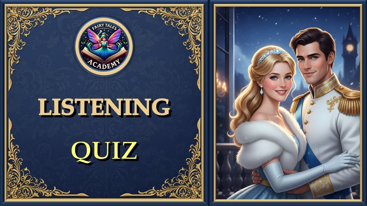 Learn English with Cinderella 👠 | Listening & Quiz (Level B1-B2) - YouTube