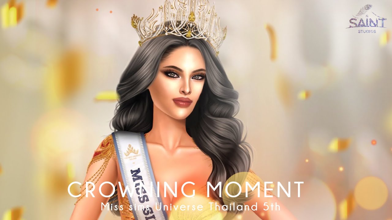 Throwback Crowning moment Miss Sims Universe Thailand 5th - YouTube