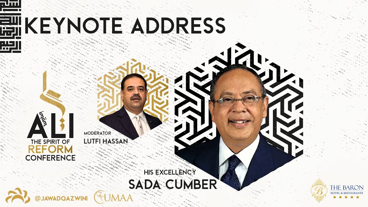 Keynote Address with His Excellency Sada Cumber and respected Lutfi ...