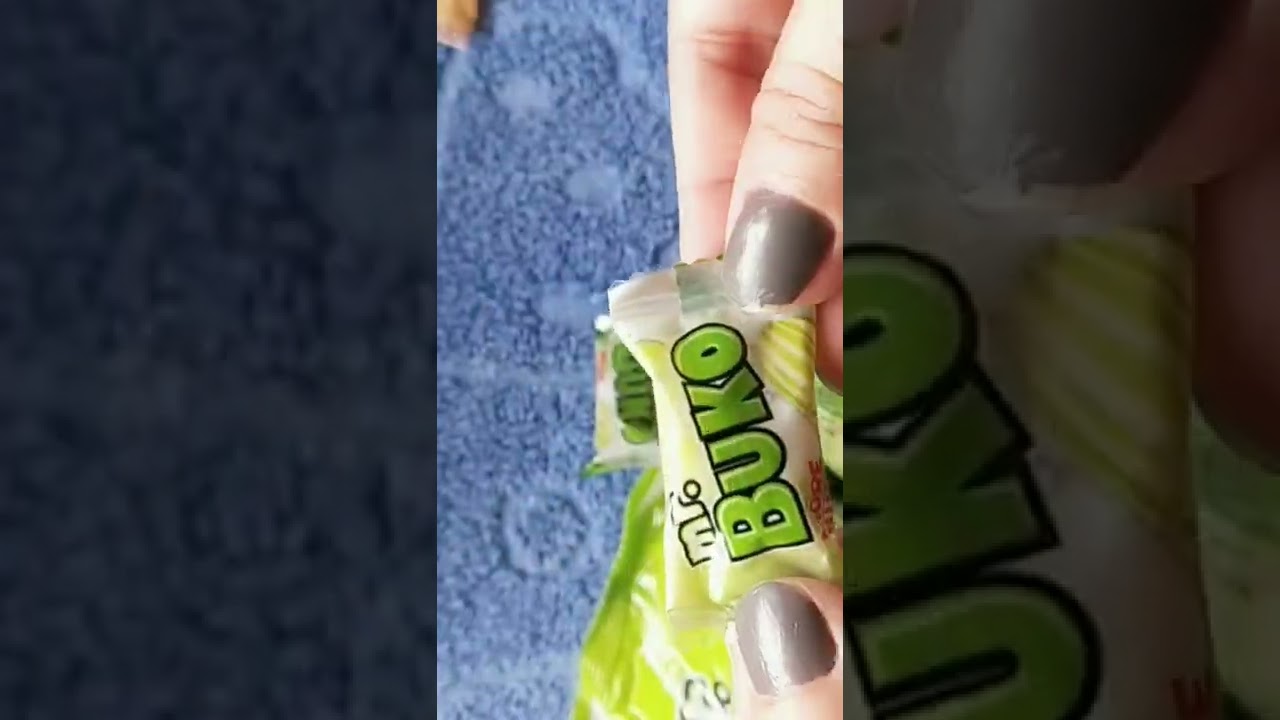 MR BUKO OPENING CANDY BUKO PANDAN FLAVORED CHEWY CANDY WITH MILK - YouTube