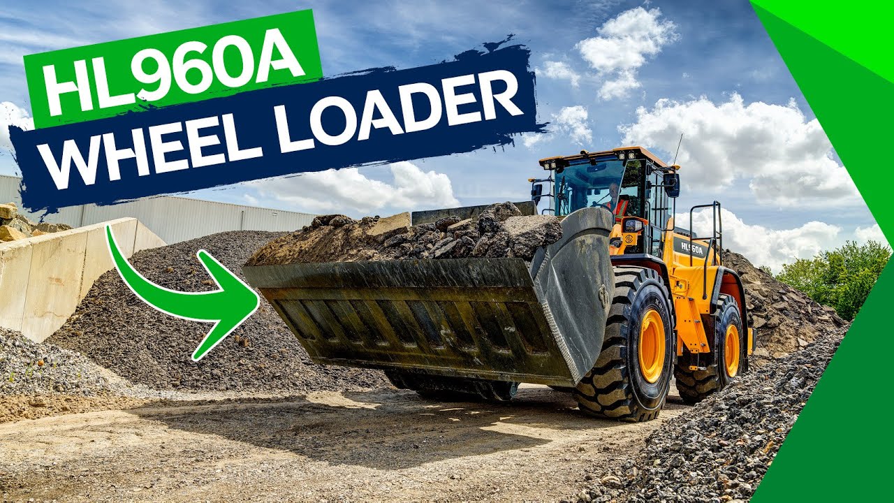 Hyundai HL960A Wheel Loader - A-Series Loading Shovel - Heavy Machinery ...