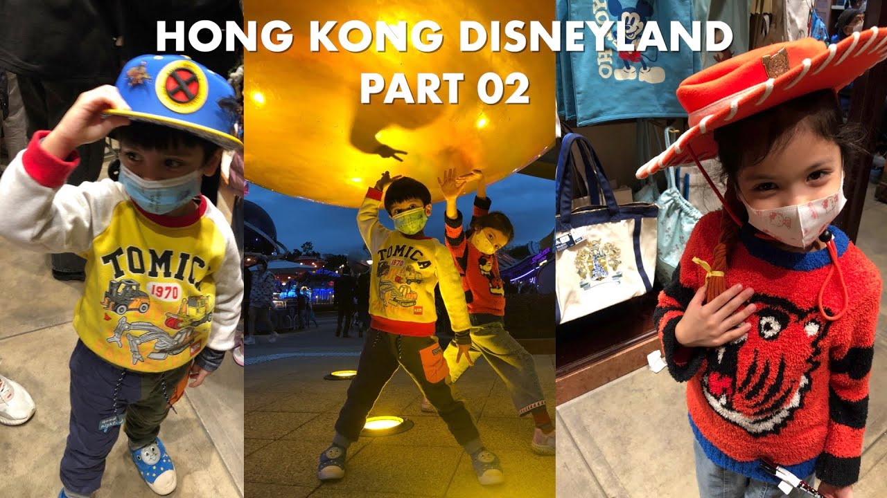 A DAY IN HK DISNEYLAND - PART 02 | CHINDIAN FAMILY IN HK - YouTube