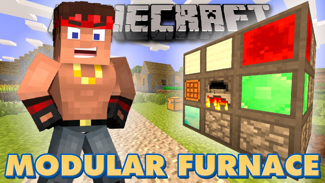 Minecraft Mods - SMELTING with STYLE! - Modular Furnace Mod (Minecraft ...