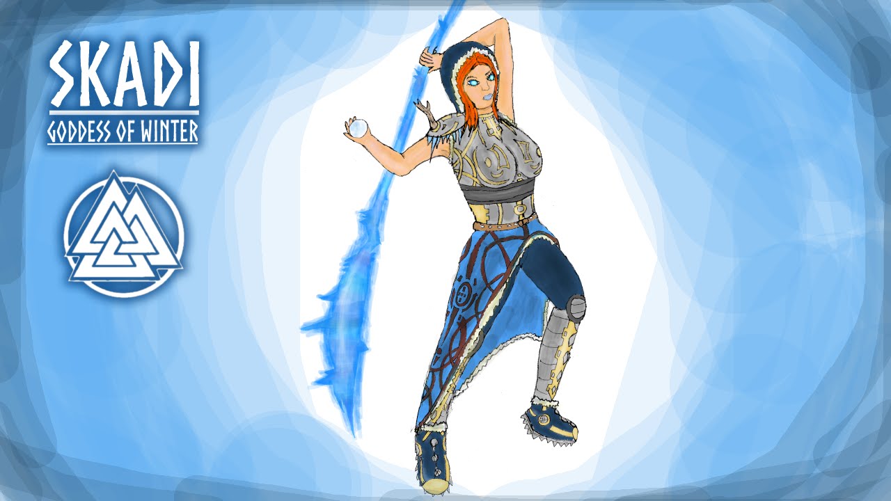 Smite Skadi - God Concept Art - YouTube
