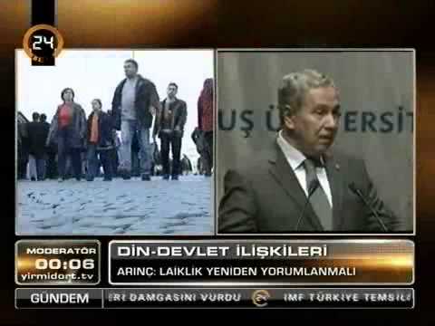 KANAL 24 - 14 EKİM 2011 Bülent Arınç Doğuş Üni. hukuk fak. açılış törenine katıldı.wmv