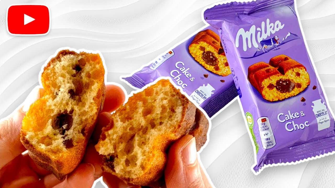 Milka Cake & Choc | Sponge Mini Cake Treat | ASMR Presentation ...