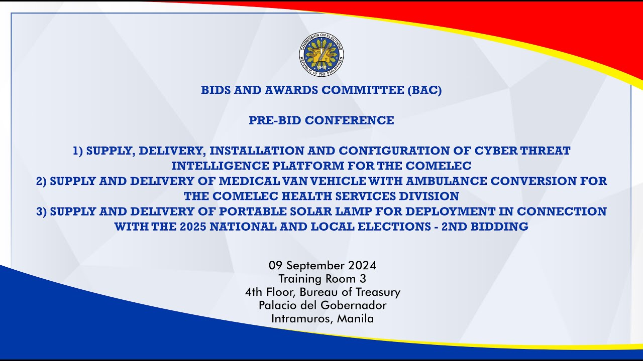 Bids and Awards Committee (BAC) - YouTube
