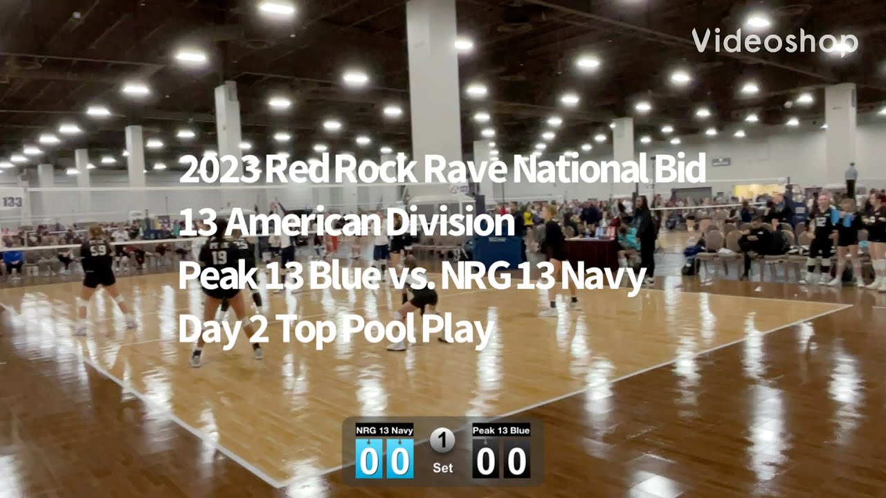 2023 Red Rock Rave National Bid-Peak 13 vs. NRG 13 Navy - YouTube